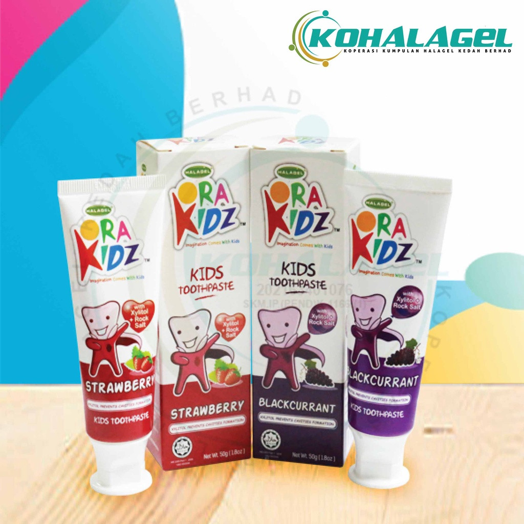 ORAKIDZ™ Toothpaste | HALAGEL® Children Tooth Paste | Non Fluoride ...